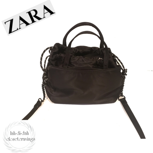 Zara | Bags | Zara Vinyl Mini Purse Makeup Bag | Poshmark